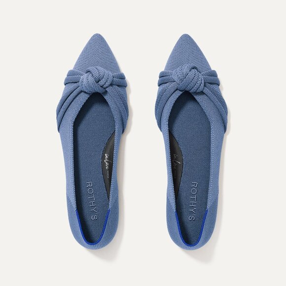 Rothy's | Shoes | Rothys The Knot Point Ii Sky Blue Size 7575 | Poshmark